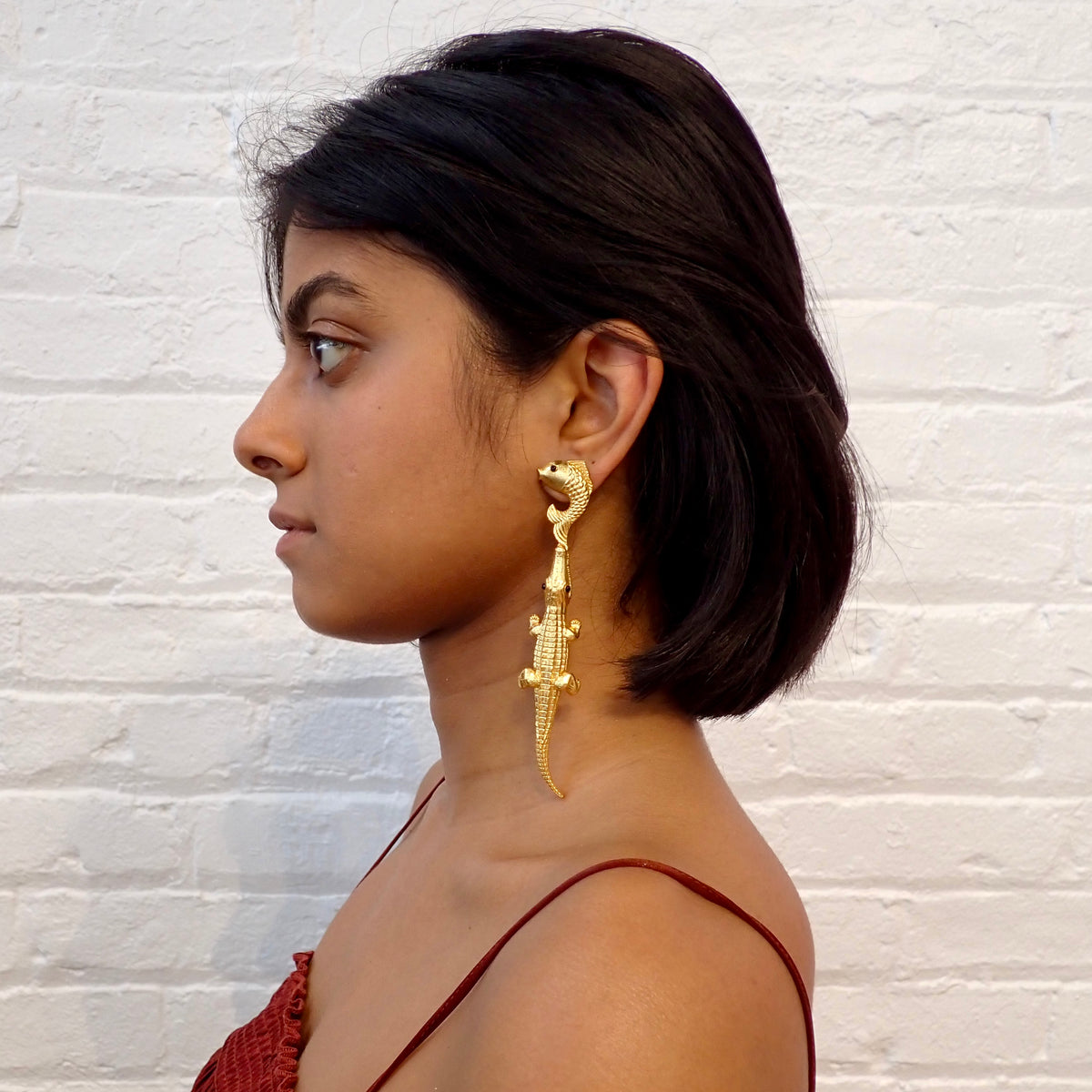 Alligator Kiki Earrings – Maalicious